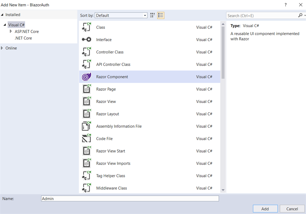 Role Based Authorization In Blazor